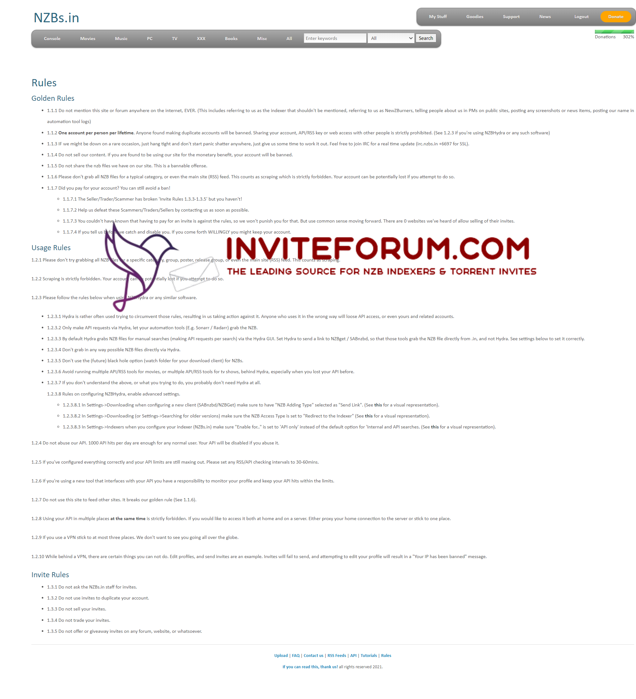 NZBs.in |General| 2022 Review | InviteForum - The Leading Source for ...